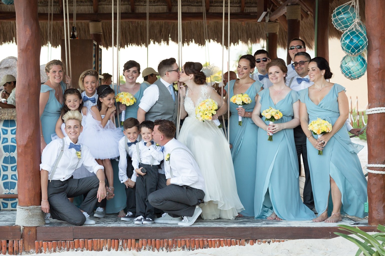 A Very Dapper Wedding: Emily and Nina | dapperQ | Queer Style