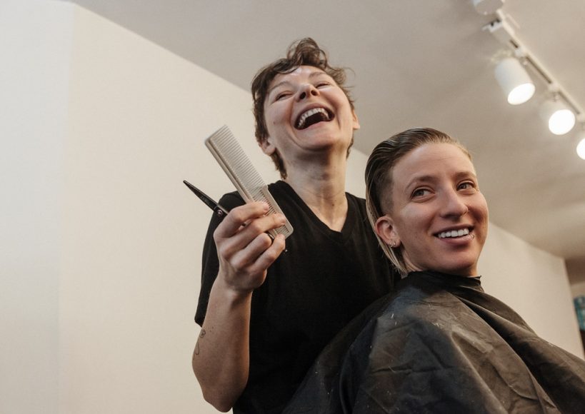 Queer Cuts: The East Village’s Hairrari Barber Salon | dapperQ | Queer ...