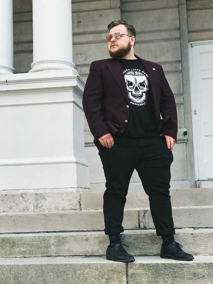 Interview: Out of the Closet with Plus Size Trans Guy | dapperQ | Queer ...