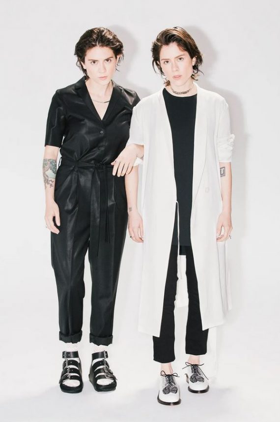Top 10 Tegan and Sara Fashion Moments | dapperQ | Queer Style