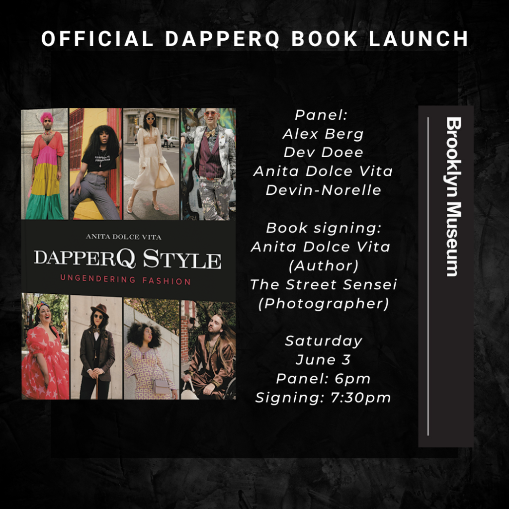 dapperQ Official Book Launch x VIP Book Signing Events | dapperQ ...